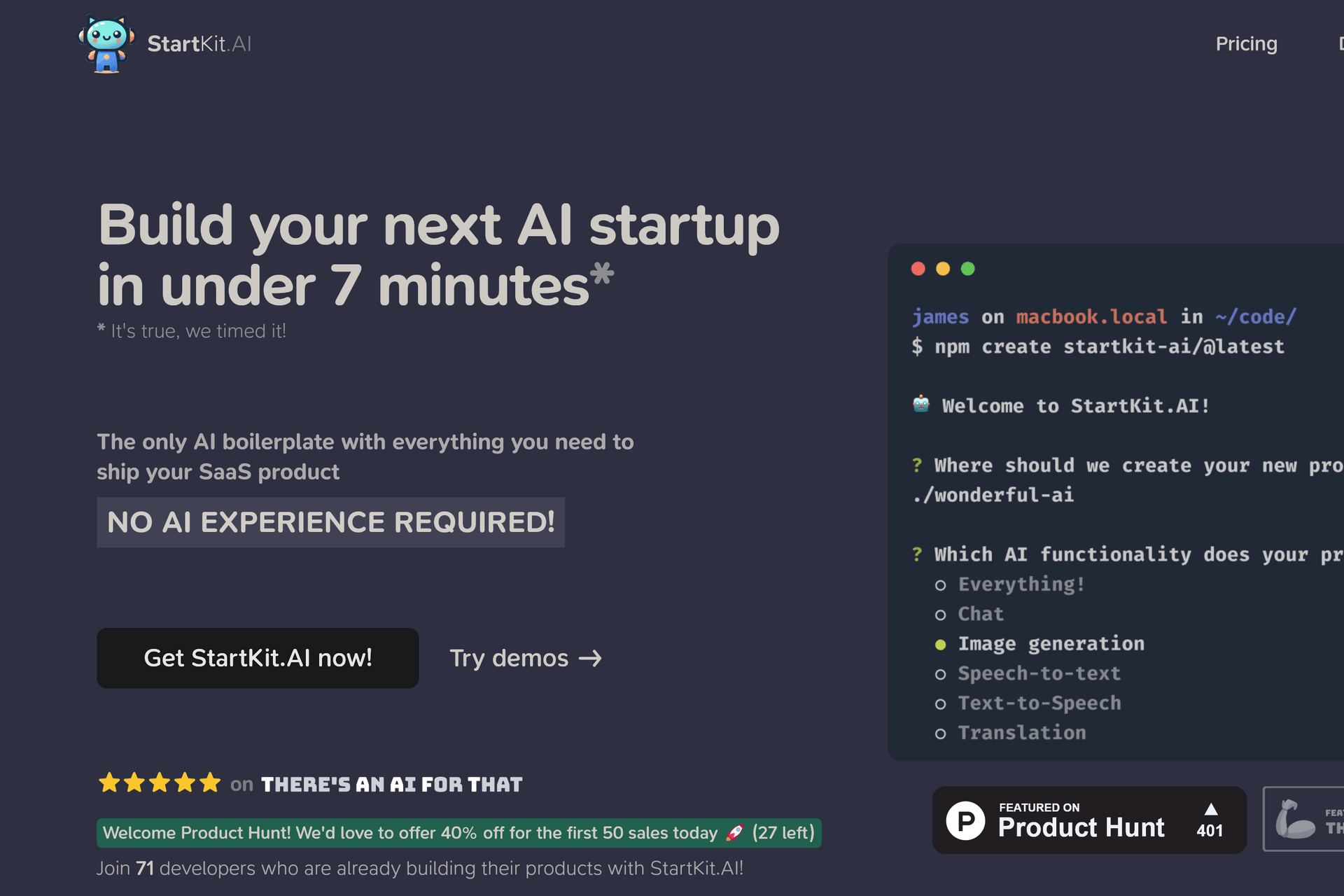 MongoDB boilerplates for purchase | Buildkits